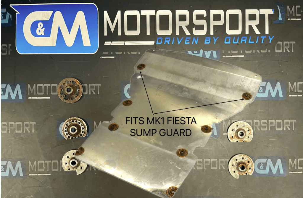 FORD FIESTA R5 SUMP GUARD CONICAL MOUNTS | C&M Motorsport