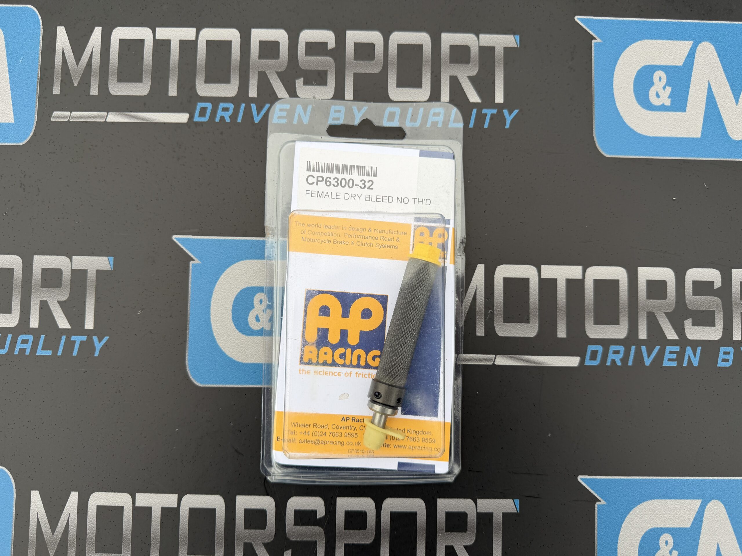 VW Polo AP RACING FEMALE DRY BLEED | C&M Motorsport